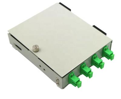 China Caja de la terminación de la fibra del soporte de la pared de la red del acceso de los conectores FTTH de SC/FC/LC/ST en venta