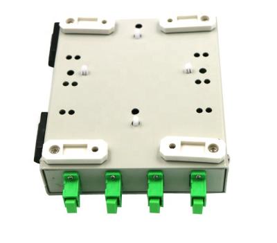 China Caja de la terminación de la fibra del soporte de la pared de la red del acceso de los conectores FTTH de SC/FC/LC/ST en venta