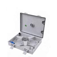 China Wall Mounted Indoor ABS Plastic FTTH Fiber Optic Termination Box for sale