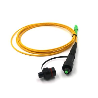 China Single Mode SC Connector 3.0mm Fiber Optic Patch Cable for sale