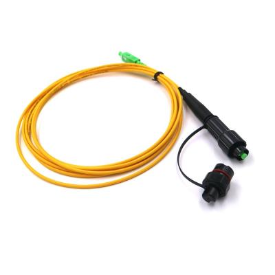 China Single Mode SC Connector 3.0mm Fiber Optic Patch Cable for sale