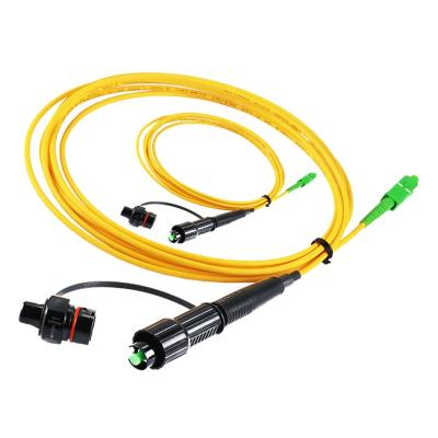 China Single Mode SC Connector 3.0mm Fiber Optic Patch Cable for sale