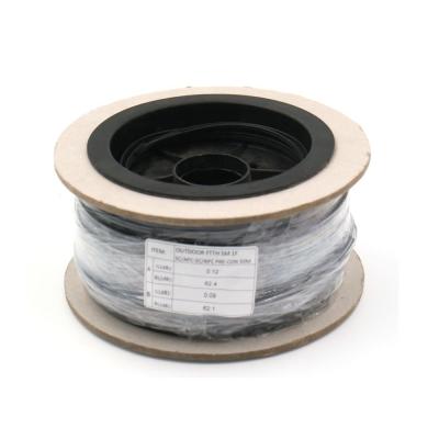 China FTTH SC APC 1F Simplex Single Mode G657A1 Pigtail Fiber Optic for sale