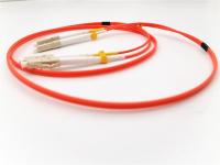 China Duplex LC To LC Multimode 50/125um Fiber Patch Cable for sale
