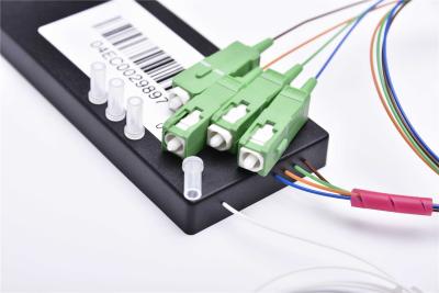 China ABS Box SC/APC G657A1 Singlemode PLC Fiber Optic Splitter for sale