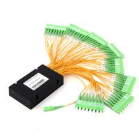 China Single Mode 1X128 2X128 G657A1 Optical PLC Splitter Module for sale
