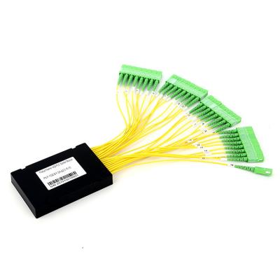 China Single Mode 1X128 2X128 G657A1 Optical PLC Splitter Module for sale