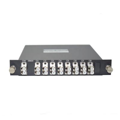 China 100GHz 8CH DWDM MUX DEMUX Wavelength Division Multiplexer for sale