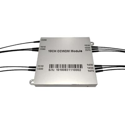China 1310 Port LC/APC Connector 10ch 16ch CCWDM Module for sale