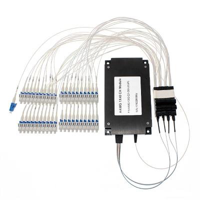 China 100GHz Channel Spacing Athermal AAWG DWDM Mux Demux for sale