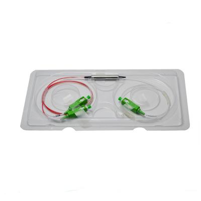 980/1550nm dispositif en acier des ports SC/APC FWDM du tube 3