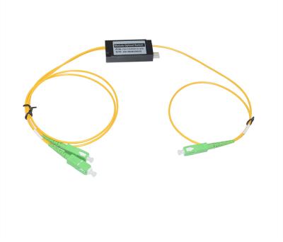 China 3V 5V SM MM 1310 1550nm 1x2 Mechanical Optical Switch for sale