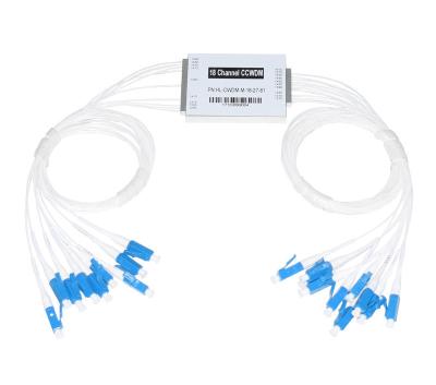 중국 16/18ch CWDM 단위 0.5m 파장 부 다중화기 판매용