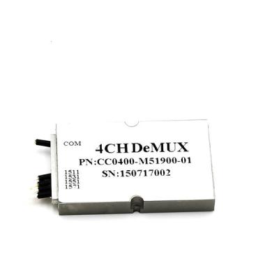 Cina multiplexor di divisione di lunghezza d'onda di 0.5m 4CH CWDM Mux Demux in vendita