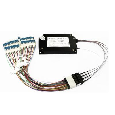 China 100GHz 48 Channel DWDM Athermal AWG Division Multiplexer for sale