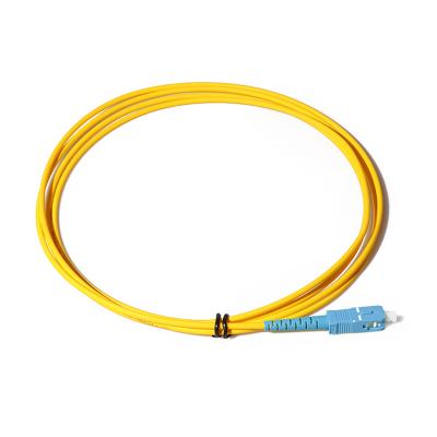 China SC APC/UPC 9/125um G657A2 LSZH Single Mode Pigtail for sale