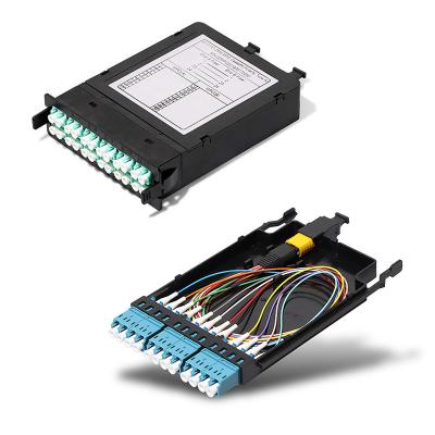 China Duplex LC Adapter 12/24 FO MPO MTP LGX Cassette Module for sale