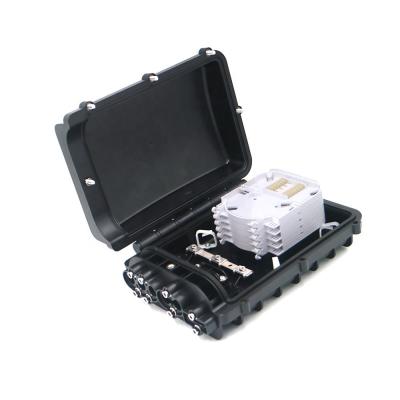 China Wall Mount ABS PC 60 Core FTTH Optical Fiber Closure for sale