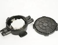 China 2 In 2 Out Inline IP68 Pole Mounting Cable Joint Closure for sale