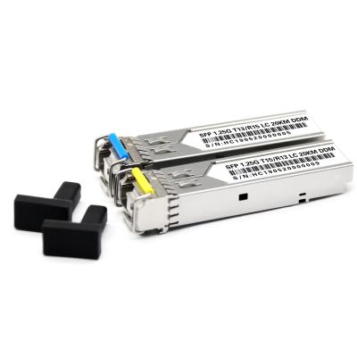 1.25Gb/S 양성 지향성인 SC 광 송수신기 모듈 SFP 1550Tx/1310Rx