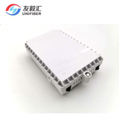China IP65 FTTH 1x8 Splitter 8 Port cable termination box for sale