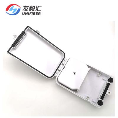 China IP65 FTTH 1x8 Splitter 8 Port cable termination box for sale