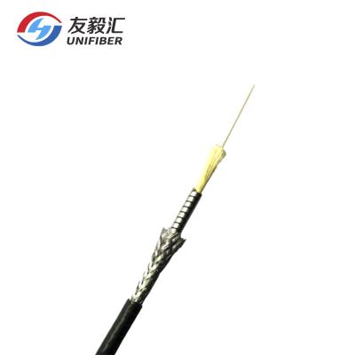 Cina Cavo a fibre ottiche tattico militare del rivestimento di G657A2 TPU in vendita