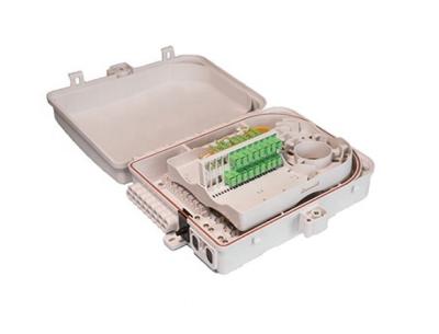 China Outdoor 24 Core IP65 FTTH FTTX Fiber Optic Distribution Box for sale