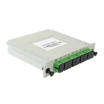China G657A1 G657A2 Ftth Sc/Upc Sc/Apc 1x8 Plc Splitter Cassette for sale