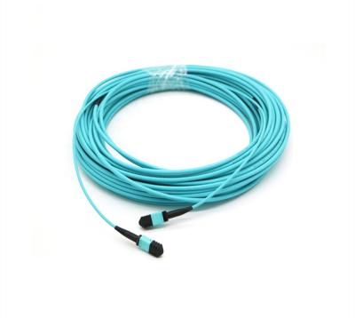 Cina Cavo di toppa del centro OM3 OM4 MPO MTP di lunghezza 12 di LSZH 3m in vendita