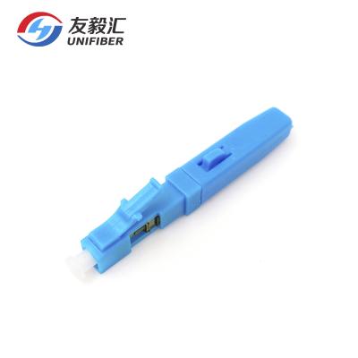 China 3.0mm Cable FTTH LC/UPC Fiber Optic Quick Connectors for sale