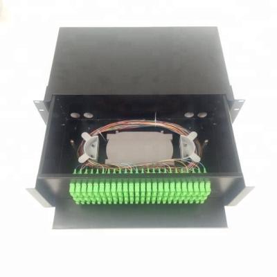 China Rack Mount 4U 96 port fiber patch panel SC/LC for sale