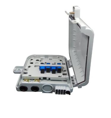 China ABS+PC 8/16 Port FTTH Outdoor Fiber optic break out box for sale
