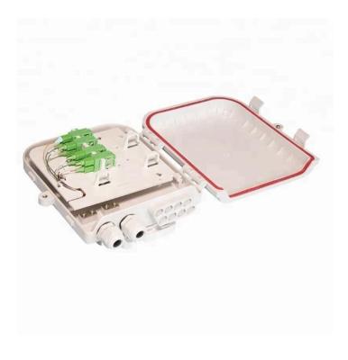 China ABS+PC 8/16 Port FTTH Outdoor Fiber optic break out box for sale