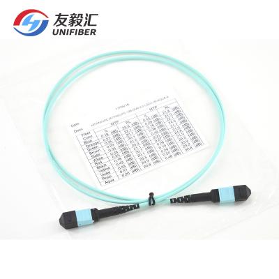 Cina Cavo del tronco della fibra 1M OM3 OM4 MPO MTP dell'assemblea plenaria OFNP 24 in vendita