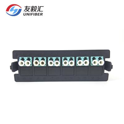 China 2x12F MPO To LC Duplex LC OM3 MPO MTP Cassette Module for sale