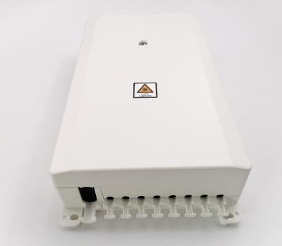 China ABS PC 8 Port IP55 SC FTTH Optical Distribution Box for sale
