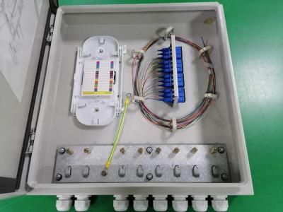 China CATV Networks IP65 ST Fiber Patch Panel Enclosure Wall Mounted for sale