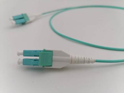 China Schaltbares Uniboot OS2 2.0mm BIF-Faser-Optikflecken-Kabel-Duplex LC zu verkaufen
