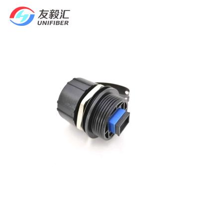 China IP67 Waterproof FTTA ODVA Socket SC Bulkhead Adapter for sale