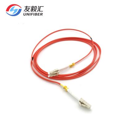 Китай Руководства LC LC заплаты оптического волокна дуплекса LSZH OM1 62.5/125um продается