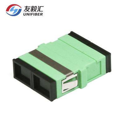 China 600G Force 0.2dB SC/APC To SC/APC Single Mode Optic Adapter for sale