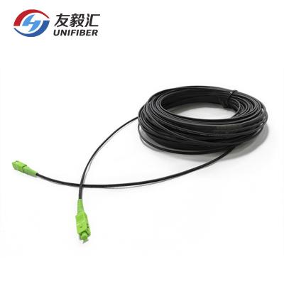 China G657A2 LSZH FTTH 30M Drop Cable Patch Cord SC/APC To SC/APC for sale