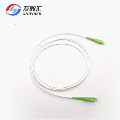 China SC/APC To SC/APC 3.0mm 2M Fiber Optic Patch Cord G657B3 for sale