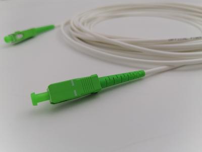 China SC/APC To SC/APC 3.0mm G657B3 FTTH Optical Patch Cord LSZH 2M for sale
