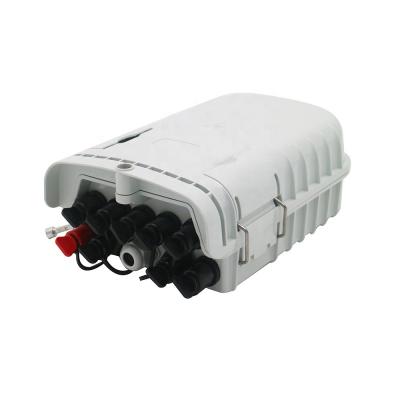 China IP65 9 Ports FTTH PLC Splitter Terminal Box With Sc Adapter for sale