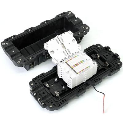 China 144 Core Underground Fiber Optic Splice Closure Inline Style for sale
