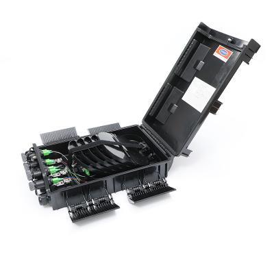 China Outdoor IP65 Ftth Termination Box 1 In 8 Out Huawei Mini SC for sale