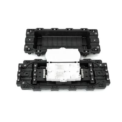 China Inline Outdoor Fiber Enclosure 4 Port 288 Core For FTTH for sale