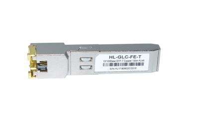 China 100Base Fully metallic enclosure Fiber Optic Transceiver 100M for sale